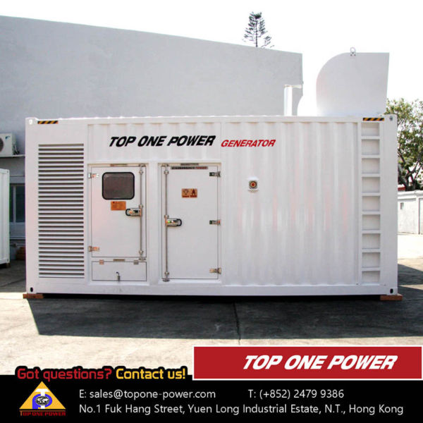 Cummins KTA38-G5 20ft Enclosure Diesel Generator - Top One Power