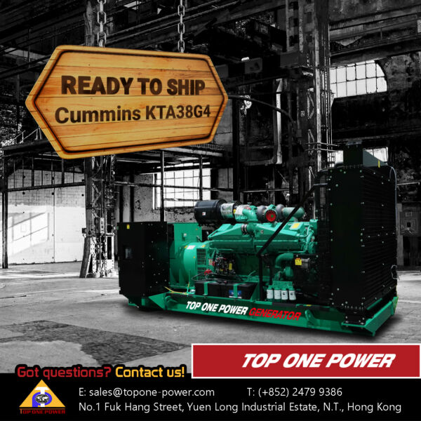 Cummins Diesel Generator Set KTA38G4 is ready for delivery