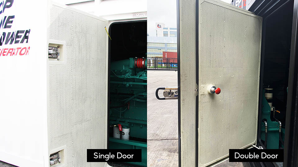 Various combinations in our diesel generator sets - Top One Power