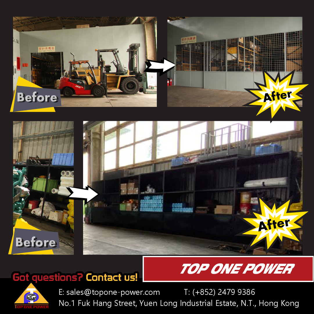 Warehouse Improvements - Top One Power